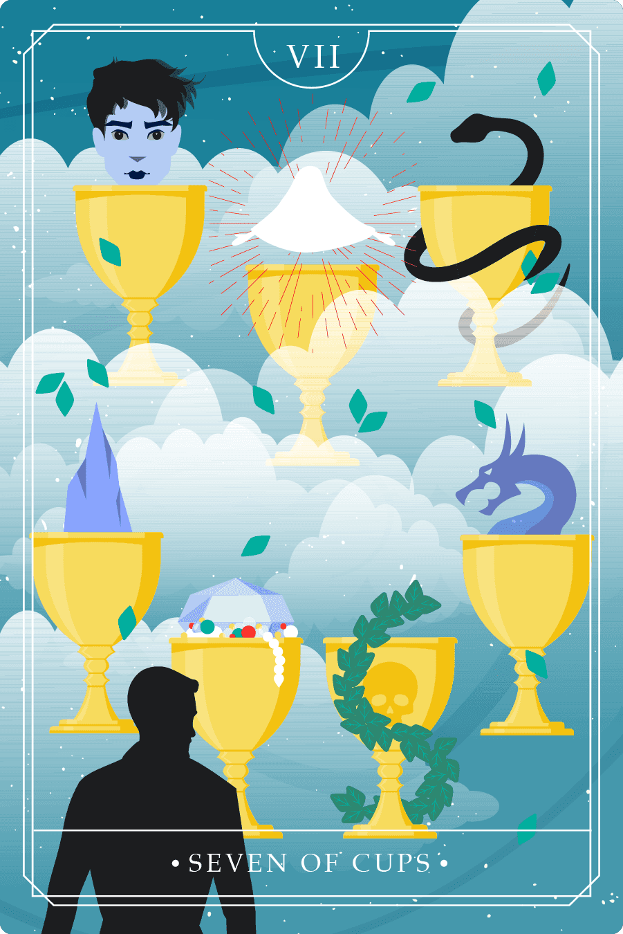 The 7 of Cups Meaning: The Deeper Message of The Card