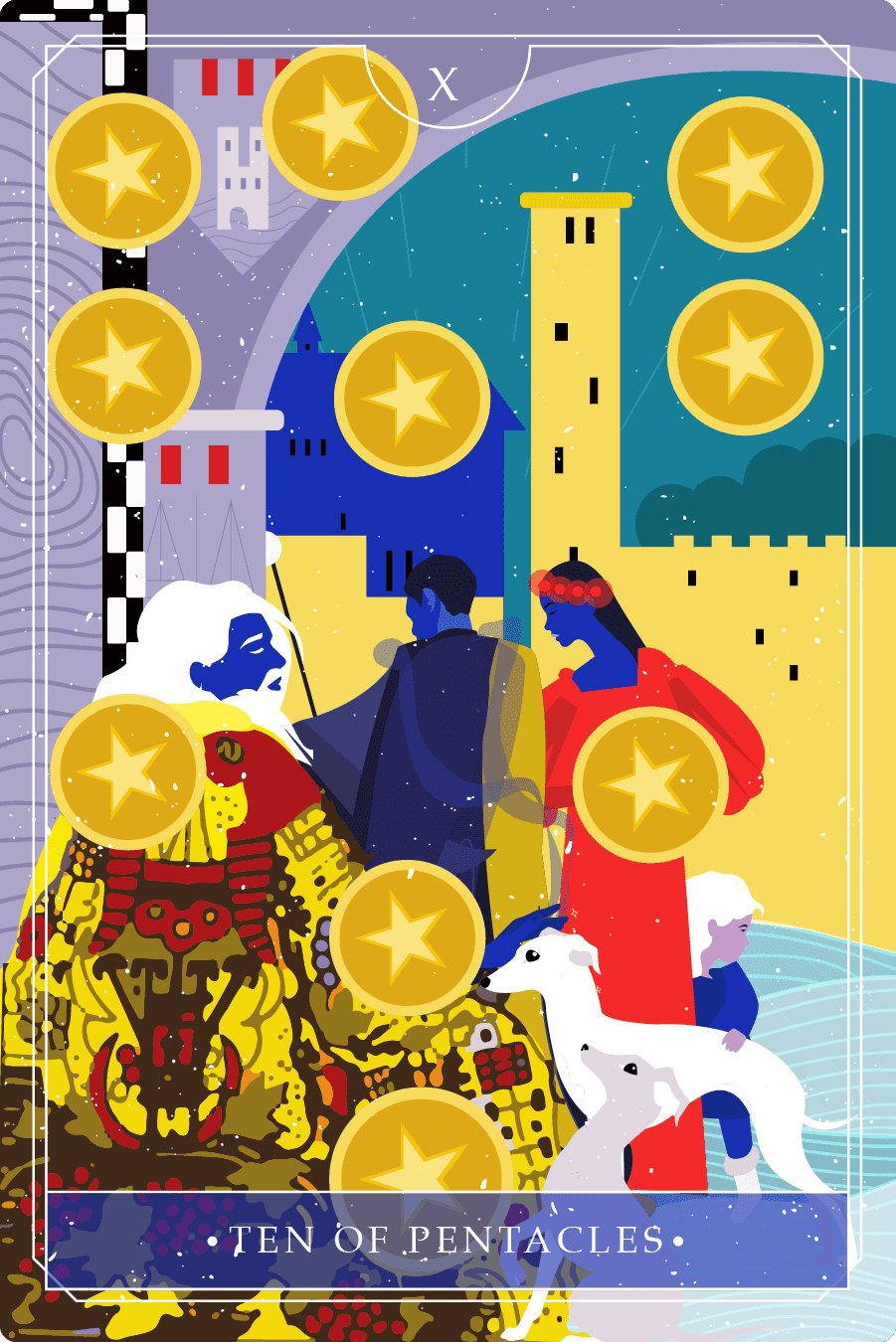 The 10 of Pentacles: A Tarot Card of Hard-Earned Success